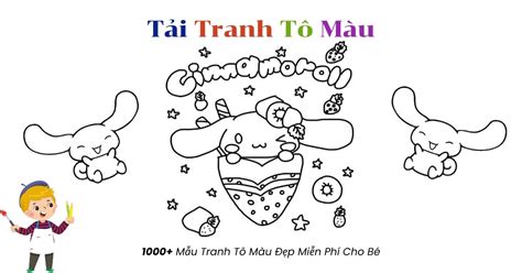 Tranh Tô Màu Cho Bé Gái Tải Tranh Tô Màu