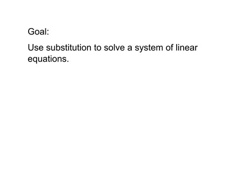 Alg1 82 Substitution Method Pdf