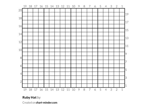 Ruby Hat By Lori Carson Chart Minder