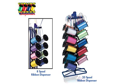 Conwin 20 Spool Ribbon Dispenser Organize And Dispense Ribbons Easily