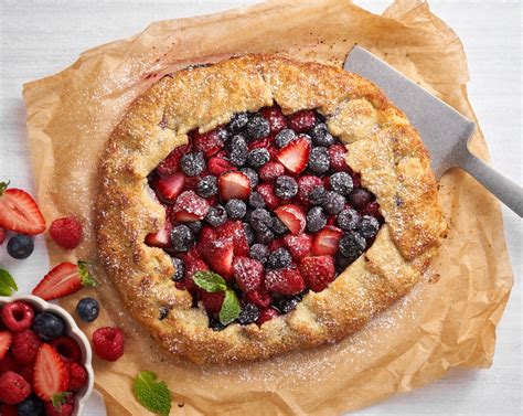 Easy Mixed Berry Galette Recipe Sidechef