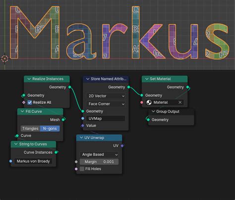 extracting uv coordinates from fill curve in geometry nodes blender