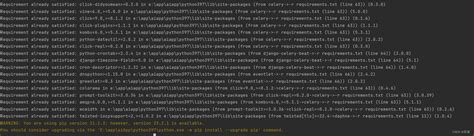 Error Pip‘s Dependency Resolver Does Not Currently Take Into Account All The Packages That Are