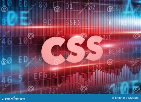 Css Concept Stock Illustration Illustration Of Html 44947136