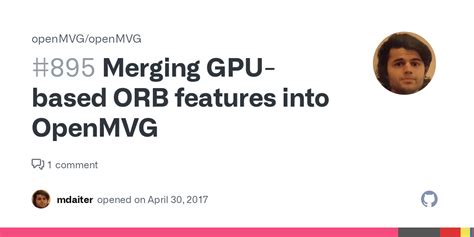 Merging Gpu Based Orb Features Into Openmvg · Issue 895 · Openmvg