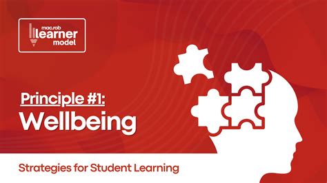 Principle 1 Wellbeing — Macrob Learner Model