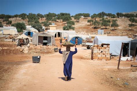 시리아 이들리브 난민 캠프에서의 일상 생활 · 무료 스톡 사진