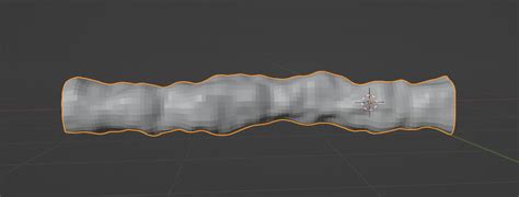 Stretch Noise Displacement Along Curve Geometry Nodes Blender Stack Exchange