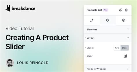 How To Create A Woocommerce Product Slider In Breakdance Tutorials