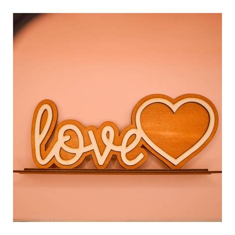 Ramka Na Zdjęcie Love Dwu Warstwowa Elegancka Dragon Print