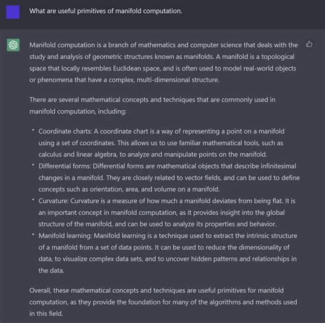 What Are Useful Primitives Of Manifold Computation Rchatgpt