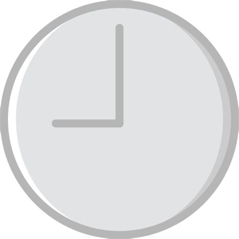 Clock Generic Grey Icon