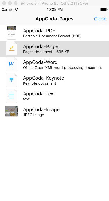 Ios How Can I Get The Thumbnail Of A Quicklook Preview Item Stack