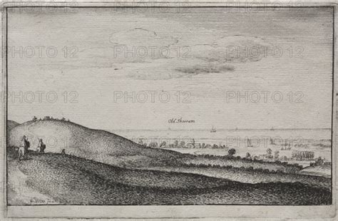 English Views Old Shoreham 1645 Creator Wenceslaus Hollar Bohemian