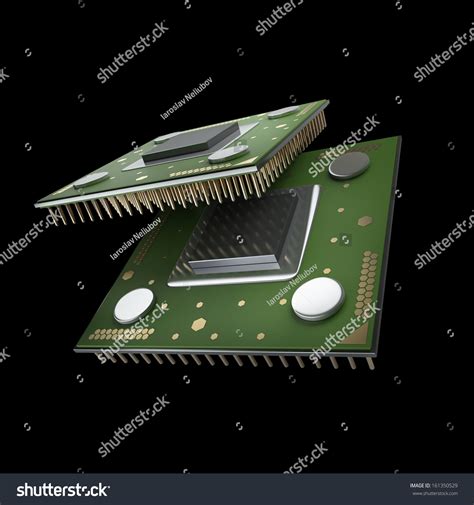 Processor Unit Cpu Concept D Render Stock Illustration Shutterstock