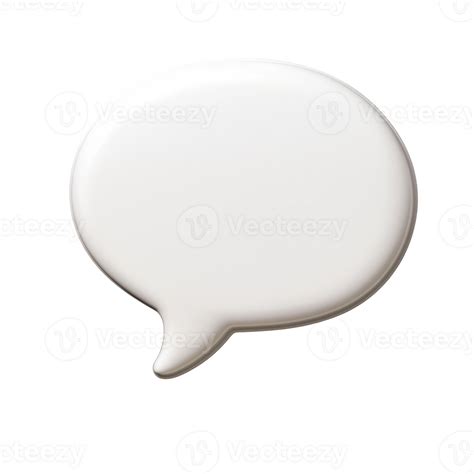 Minimalist Speech Bubble Design For Various Communication Applications And Media 55453057 Png