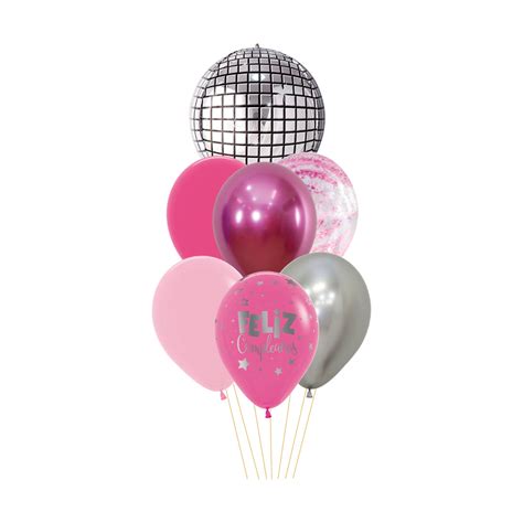 Kit Globos Barbie X 12 Und Globos Decorativos Confetti Confetti