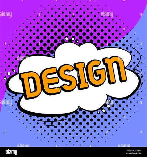 Text Sign Showing Design Business Concept Plan Drawing Produced To