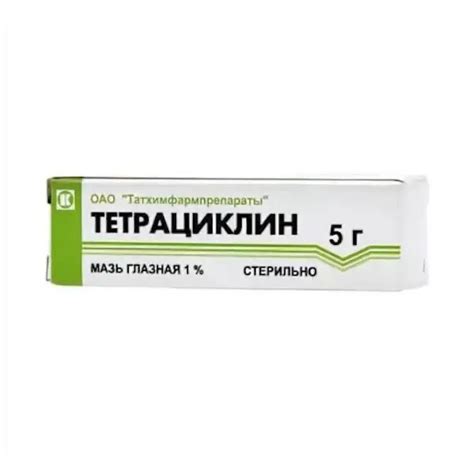Tetracycline Eye Ointment 1 [5 G Tube]