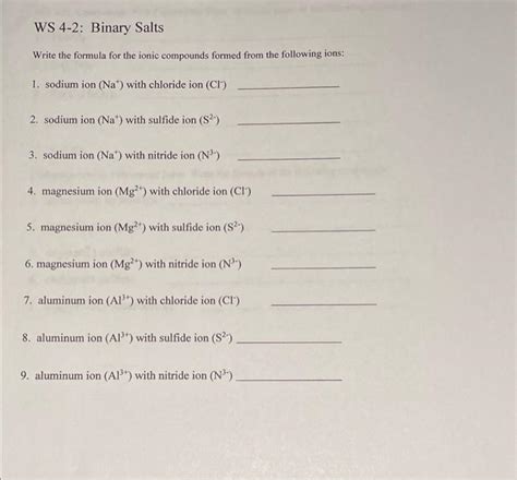 Solved Ws 4 1 Isotopic Notation Atoms And Lons Fill In The