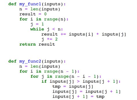 Solved Consider The Following Functions And Answer The Chegg