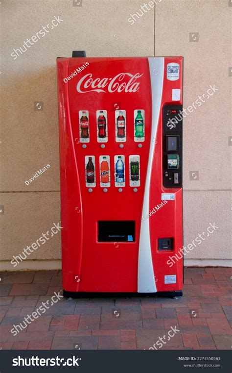 Modern Coca Cola Vending Machine