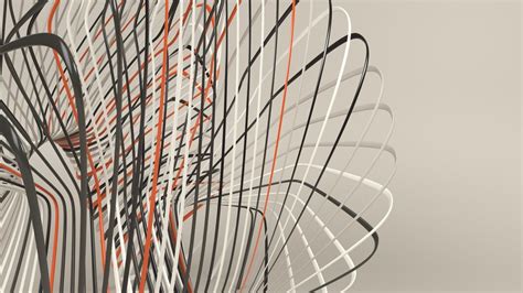 3d 기하학적 추상 트위스트 배경 무료 사진