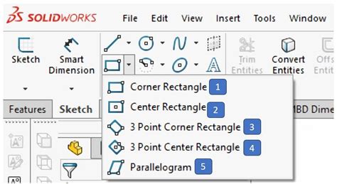 Iman Zarei On Linkedin In Solidworks You Can Draw Rectangles By Using