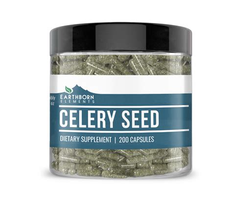 Celery Seed Capsules Earthborn Elements
