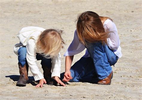 Premium Photo Full Length Of Girls At Sandy Field