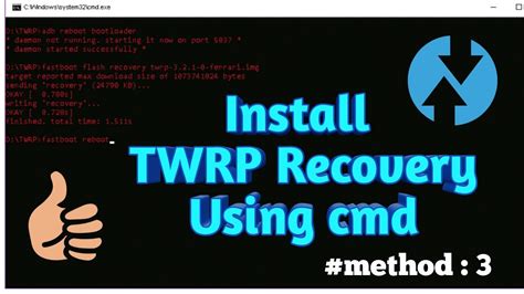 Fastboot Flash Recovery Twrp Naxrerad