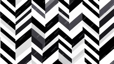 Black And White Geometric Pattern With The Words Quot Zigzag Quot In