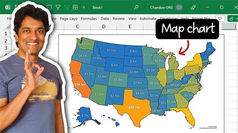 Excel Map Charts Map Chart In Excel FilledMap Map Charts In Excel