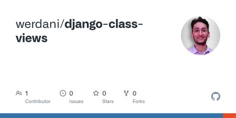 Github Werdanidjango Class Views