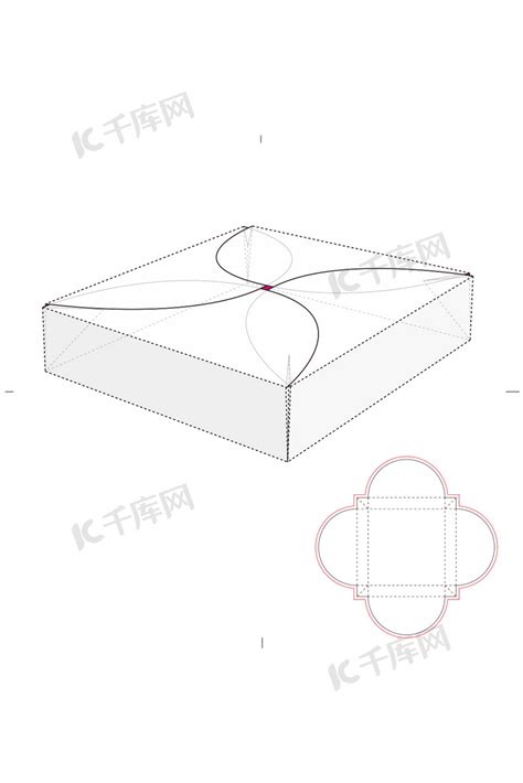 礼盒平面展开图图片 礼盒平面展开图素材 礼盒平面展开图模板图片下载 千库网