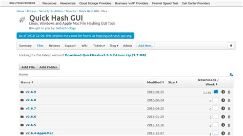 Read About Quickhash Gui Its History And Open Source Nature