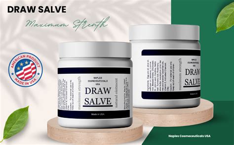 Drawing Salve For Boil Ease Cysts Splinters Burns Poison