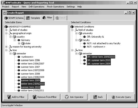Specification Of Filter Criteria Download Scientific Diagram