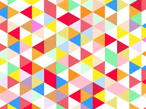 Geometric Triangle Patterncreated In Adobe Illustrator By Tahmina On