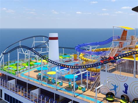 Cruise Ship With Roller Coaster 60 Photos