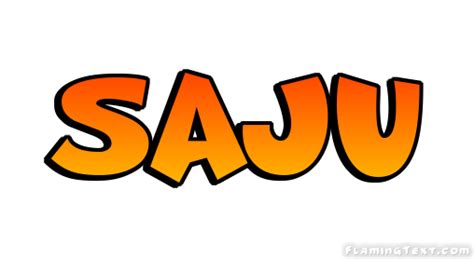 Saju Logo Outil De Conception De Nom Gratuit Partir De Texte Flamboyant