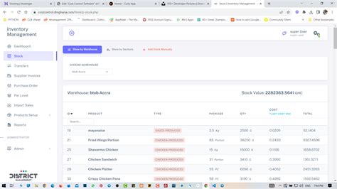 Cost Control Software Curly App