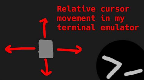 Adding Relative Cursor Movements To My Terminal Emulator YouTube
