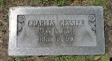 Charles A Gessler 1834 1912 Find A Grave Memorial