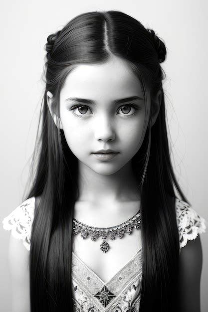 Premium Ai Image The Girl In The White Dress