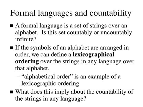 Ppt Cs 3813 Introduction To Formal Languages And Automata Powerpoint Presentation Id 5586820