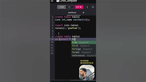 Day2 Learn Sql In 60 Seconds Youtube
