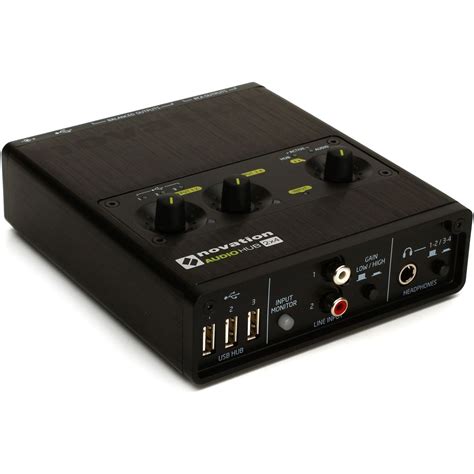 Novation Audiohub 2x4 Audio Interface And USB Hub At Gear4music