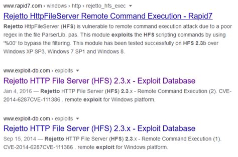 rejetto file server hfs 2 3 red team notes 2 0