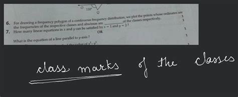 6 For Drawing A Frequency Polygon Of A Continuous Frequency Distribution